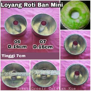 Jual Loyang Roti Ban Mini 14cm & 16cm /TULBAN 14 dan 16cm Indonesia ...