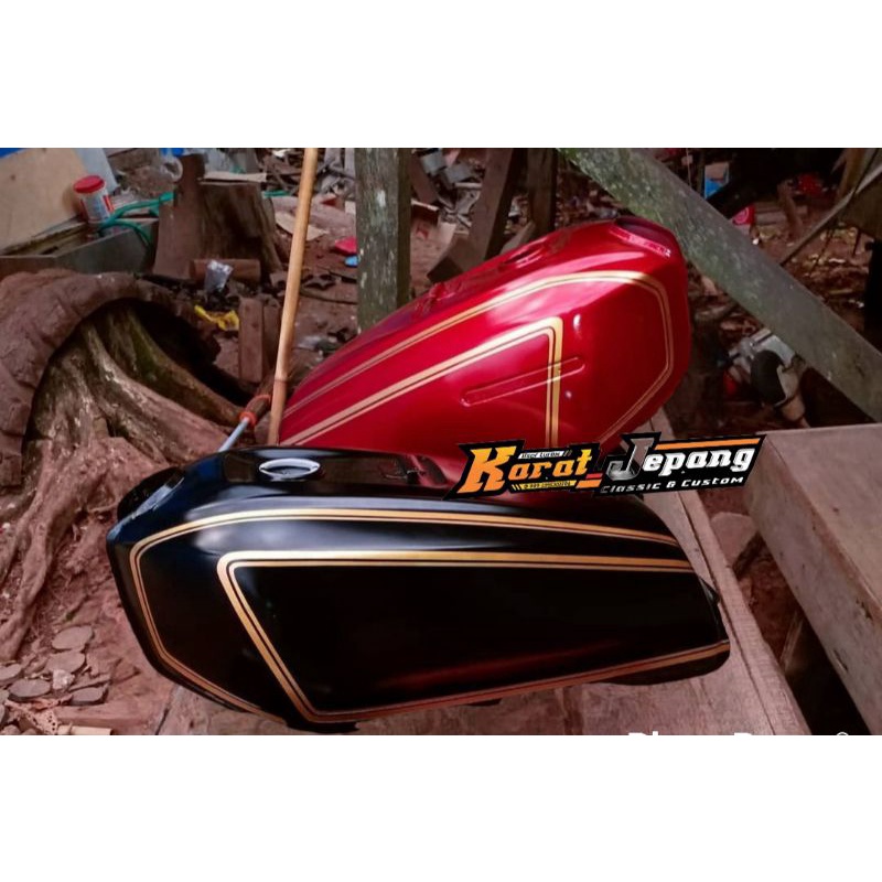 Jual TANGKI HONDA GL100 GL CEPEK GL100 DETAIL ORIGINAL PENGERJAAN ...