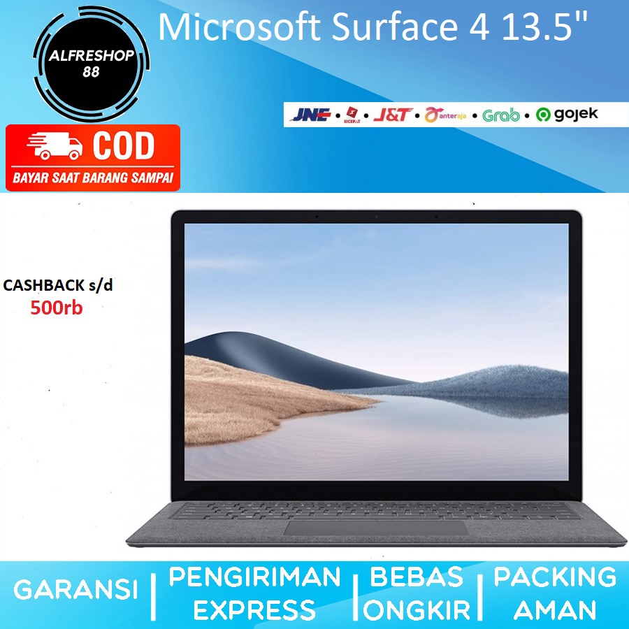 Jual Microsoft Surface 4 13.5" 256GB 8GB AMD Ryzen 5 4680U SSD 256 GB | Shopee Indonesia