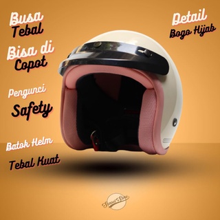 Jual Helm Helem Bogo Hijab Wanita Cewek Dewasa Terbaru | Shopee Indonesia