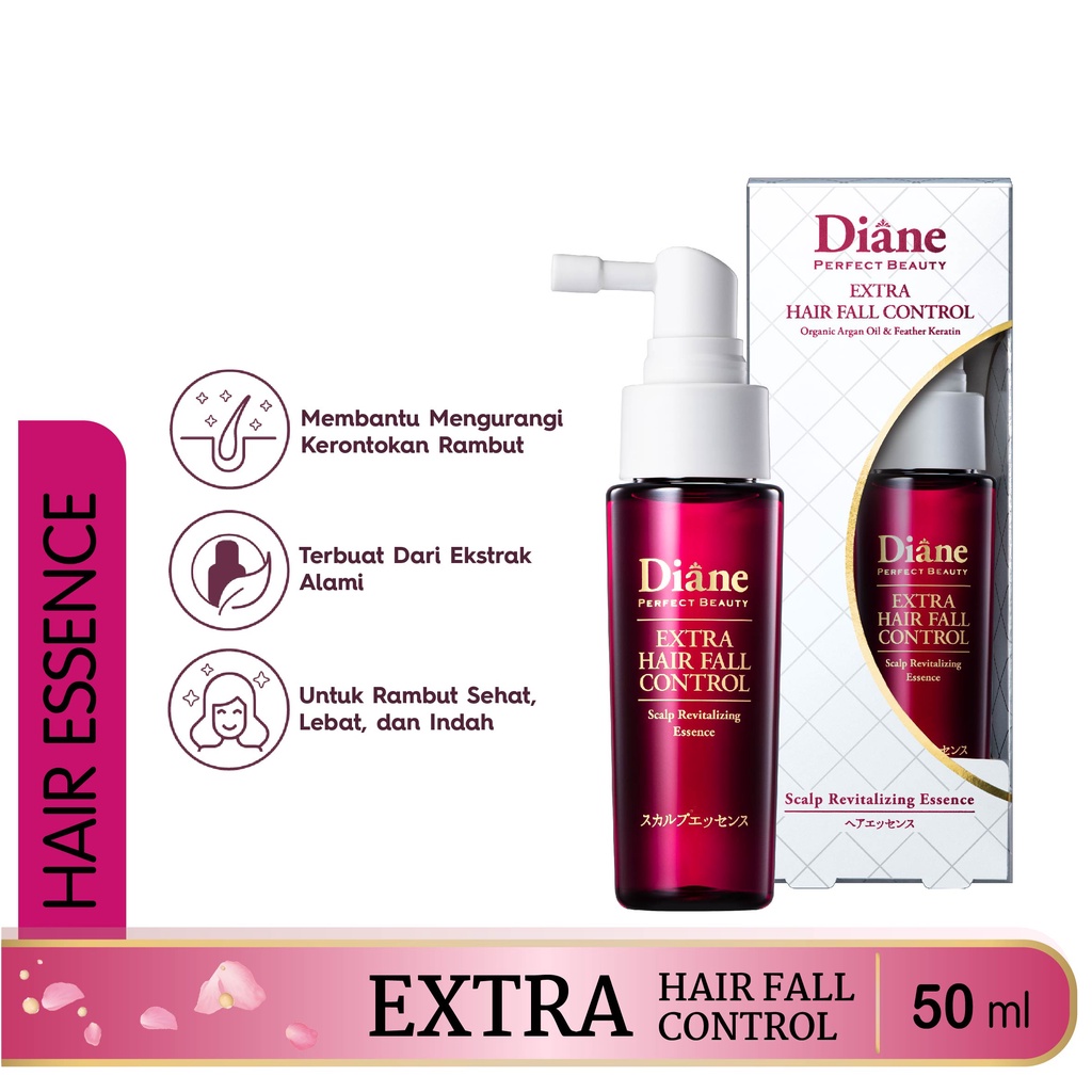 Jual Diane Extra Hair Fall Control Scalp Revitalizing Essence 50 ml ...