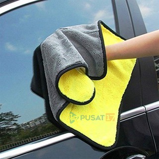Jual KAIN LAP MICROFIBER 400GSM 30X40CM KAIN LAP KUNING MOBIL MOTOR ...