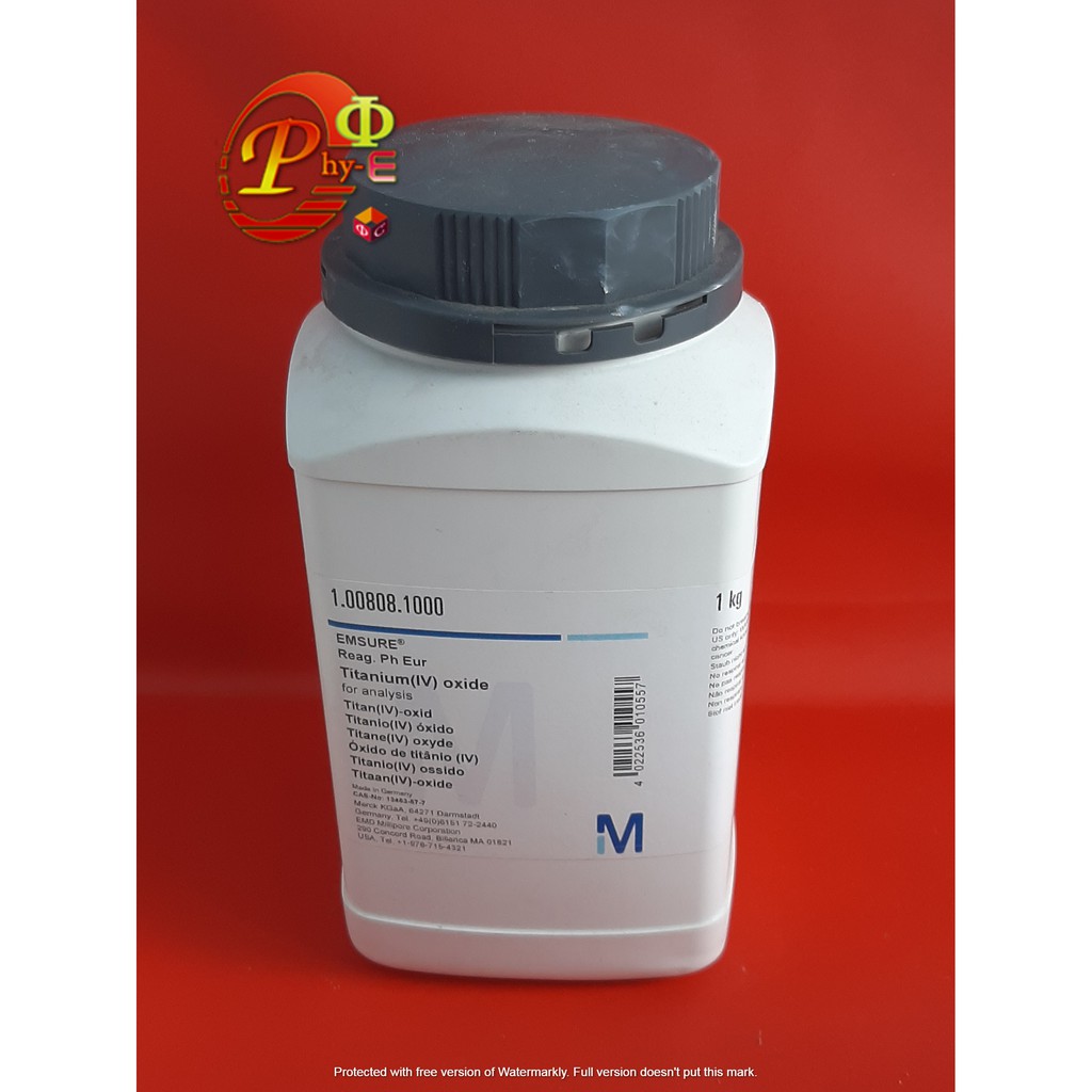 Jual Titanium (IV) Oxide / Tio2 / Titanium Dioksida / Titanium Dioxide ...