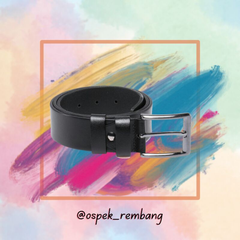 Jual Sabuk Hitam Polos / Sabuk Ospek | Shopee Indonesia