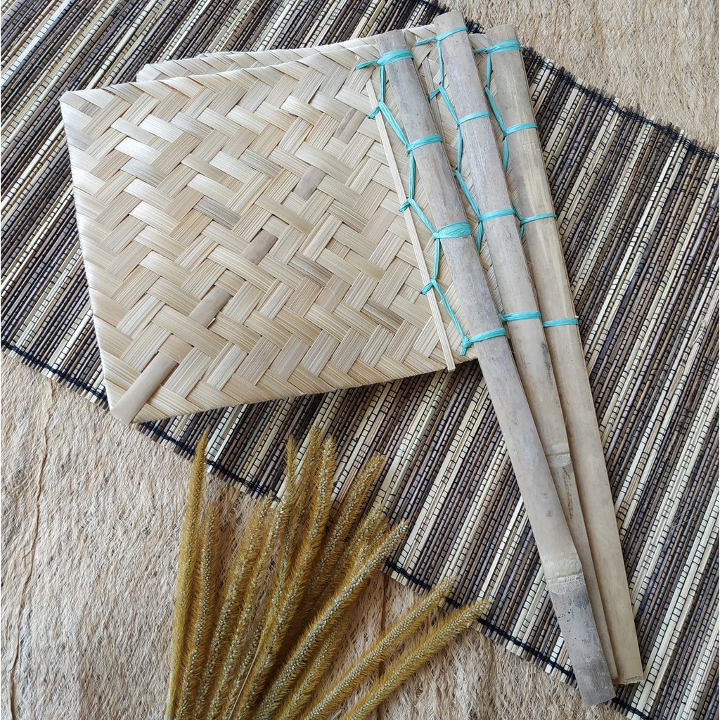 Jual (K04) KIPAS SATE kipas bambu kipas murah kipas unik kipas anyaman ...