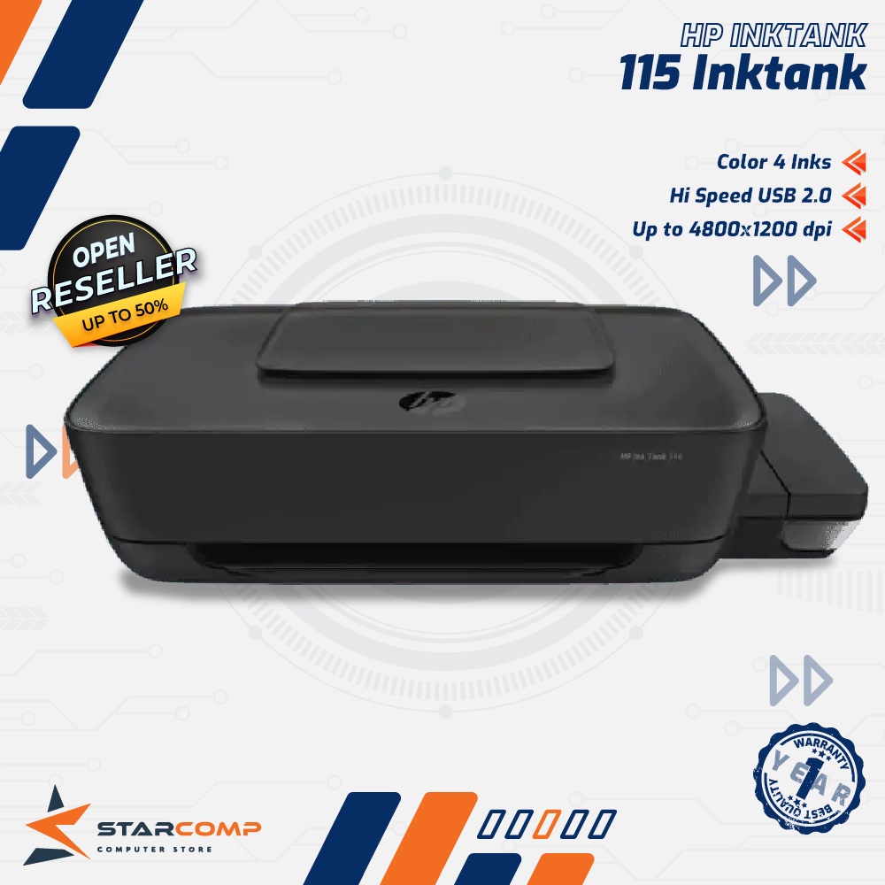 Jual HP Ink Tank HP115 HP Original Garansi Resmi Hp115 Indonesia|Shopee ...