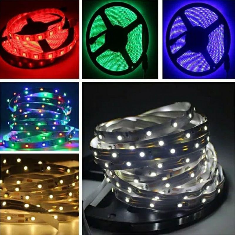 Jual Lampu led strip indoor 3528 original impor 12V lampu kupas ...