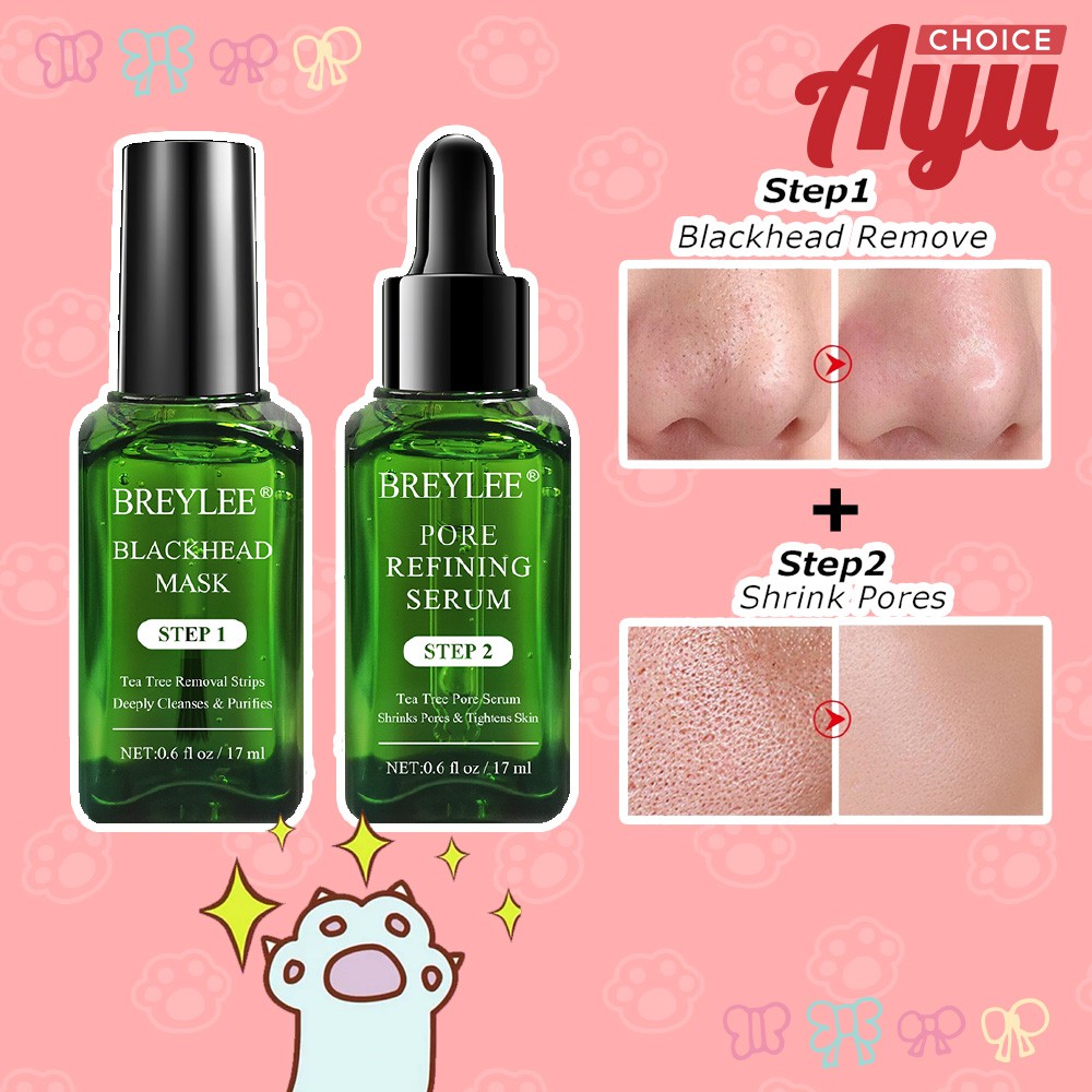 Jual BREYLEE BlackHead Mask step1 Komedo masker+BREYLEE pore refining ...