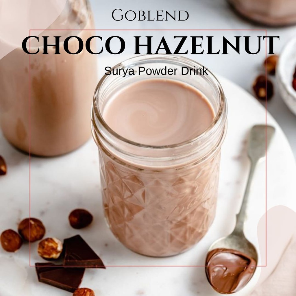 Jual Bubuk Minuman Rasa CHOCO HAZELNUT 1Kg / CHOCO HAZELNUT powder ...