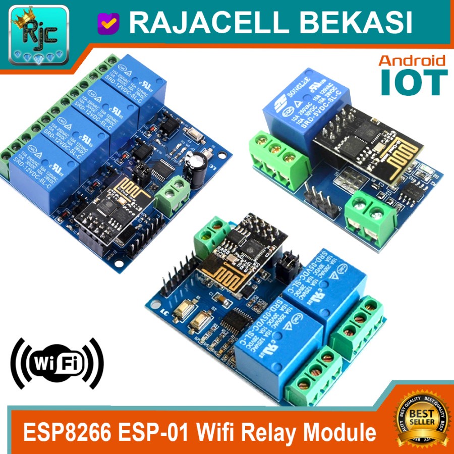 Jual Esp8266 Esp01 Wifi Relay Iot Smart Home Remote Control Switch Via