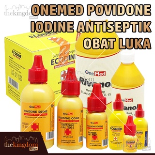 Jual Onemed Povidone Iodine Antiseptik Ecodine Rivanol Obat Merah Luka ...