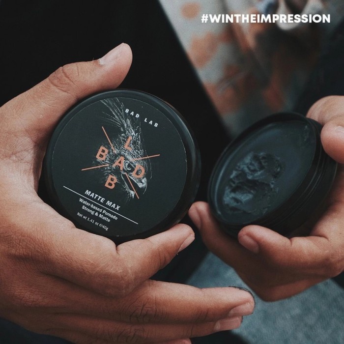 Jual BadLab / Bad Lab Matte Max Waterbased Pomade | Shopee Indonesia