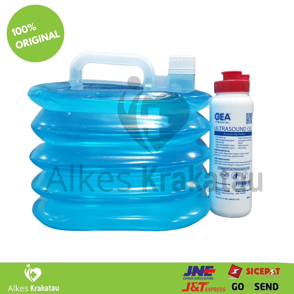 Jual Ultrasound Gel 5L GEA / Jelly USG 5 Liter / Ultra sound Jelly ...