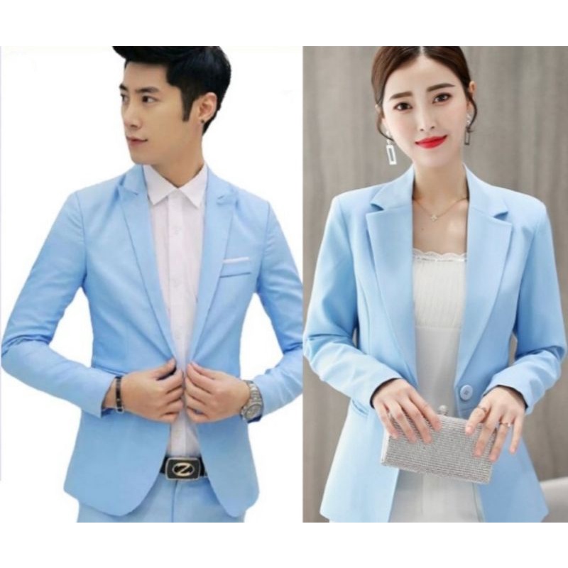 Jual JAS PRIA WANITA JAS PORMAL JAS BIRU MUDA JAS KANTORAN JAS REASMI ...
