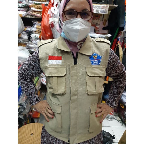 Jual Rompi Satgas Covid 19/Rompi Relawan Covid 19/Rompi Lapangan/Rompi ...