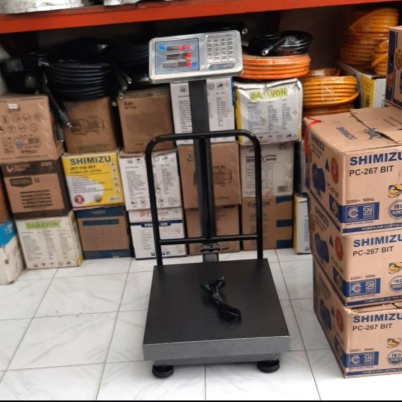 Jual Timbangan digital duduk 150kg Newtech NT_15E/scale digital 150kg ...