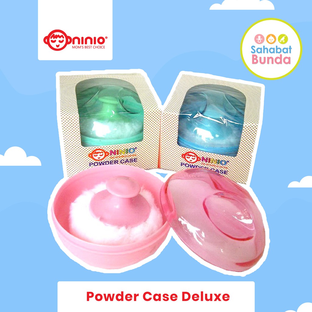 NINIO Tempat Bedak Bayi Baby Powder Case | Shopee Indonesia