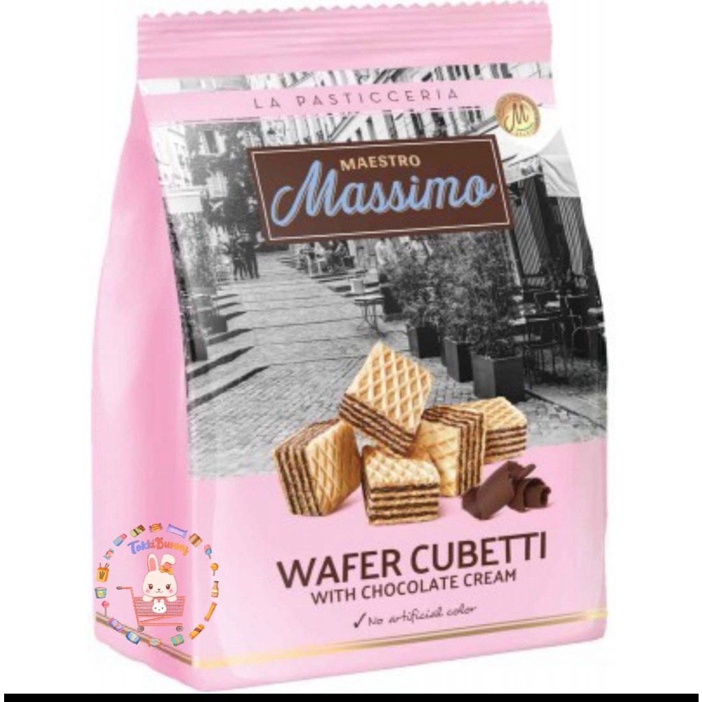 Jual Maestro Massimo Wafer Cubetti Chocolate | Shopee Indonesia