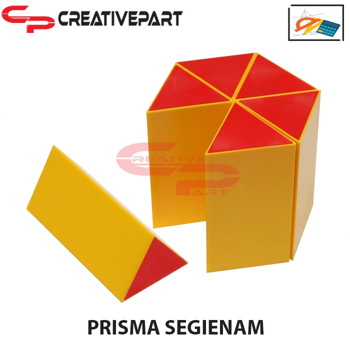 Jual Model Prisma Segienam Beraturan / Volume Prisma Segienam / Alat ...