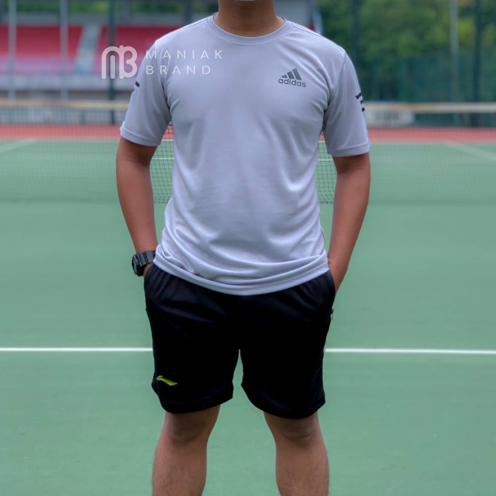 Jual BAJU RUNNING LENGAN PENDEK KAOS LARI DRI FIT GYM KAOS LARI KAOS ...