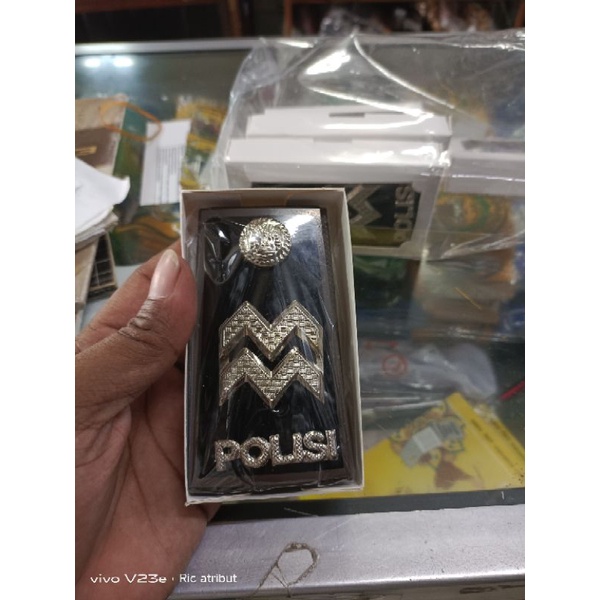 Jual pangkat polisi aipda fiber timbul pangkat polri bintara aipda ...