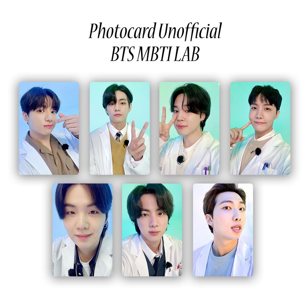 Jual photocard bts 2022 / bts mbti lab photo / pc bts unofficial ...