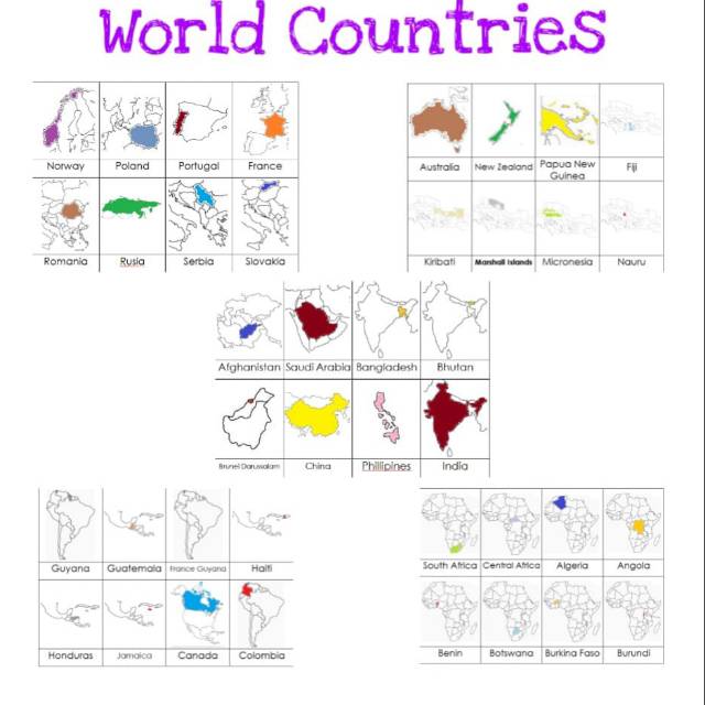 Jual FLASHCARD WORLD COUNTRIES | Shopee Indonesia