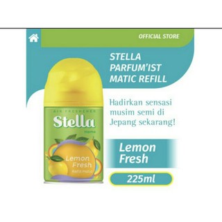 Jual STELA REFIL STELLA MATIC REFILL LEMON 225 ML | Shopee Indonesia