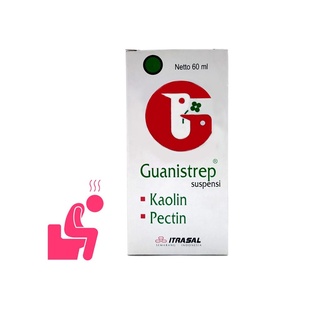 Jual Guanistrep Sirup @ 60 mL - obat diare dan disentri | Shopee Indonesia