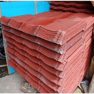 Jual GENTENG METAL PASIR MERAH MAROON | Shopee Indonesia