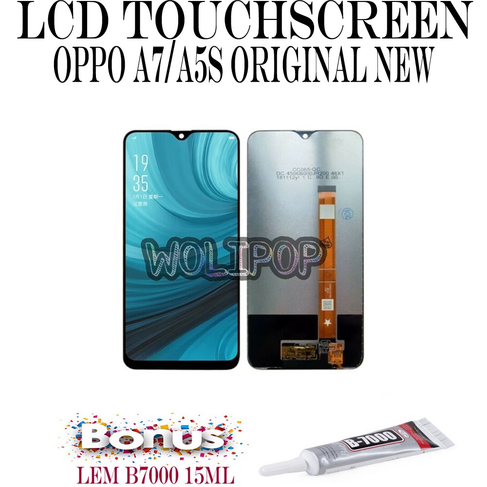 Jual BONUS LEM B7000 LCD TOUCHSCREEN OPPO A7 CPH1901 / A5S CPH1909 ...