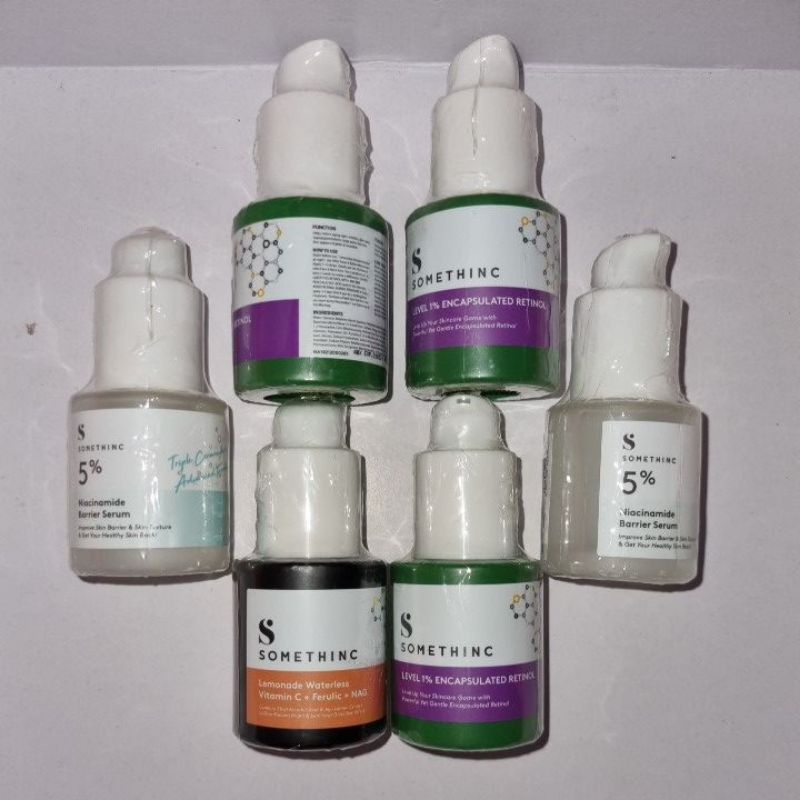 Jual NEW SEALED somethinc level 1% encapsulated retinol, somethinc 5% ... Jual NEW SEALED somethinc level 1% encapsulated retinol, somethinc 5% ...