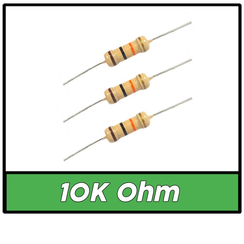 Jual Resistor 10K Ohm 1/2W | Shopee Indonesia