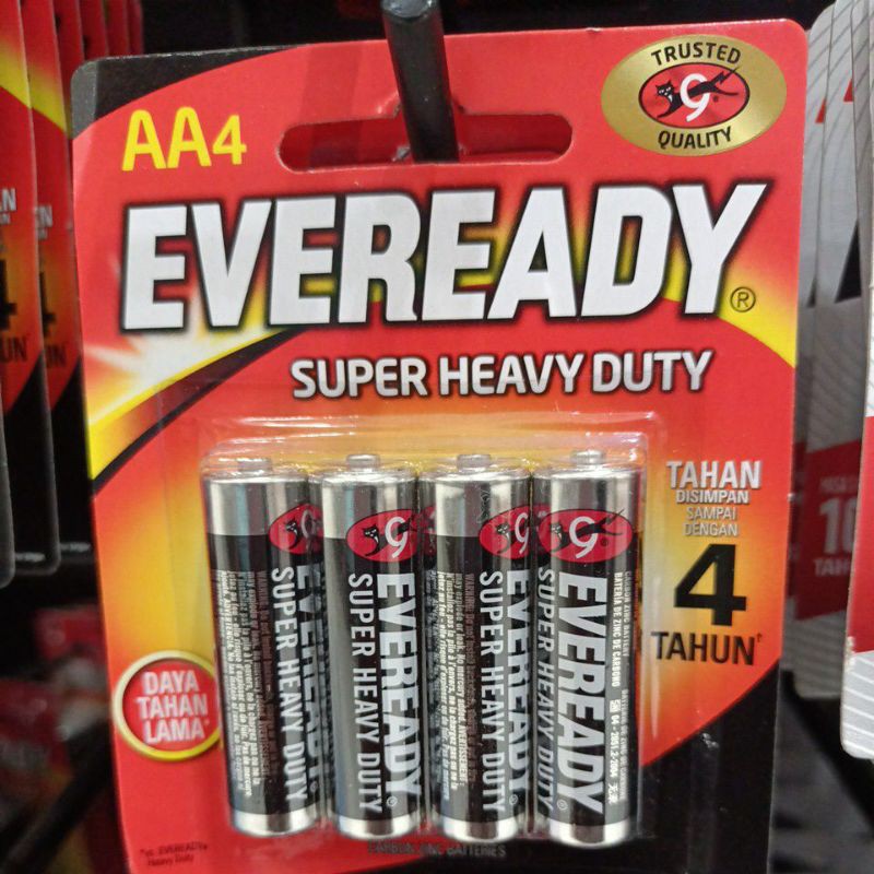 Jual baterai Eveready AA/4 | Shopee Indonesia Jual baterai Eveready AA/4 | Shopee Indonesia