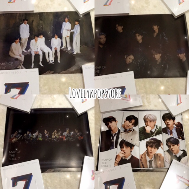 Jual Poster only BTS Mots:7 versi 1 2 4 Indonesia|Shopee Indonesia