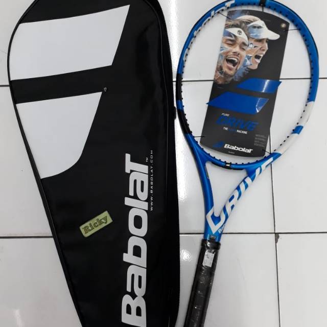 Jual RAKET TENIS BABOLAT PURE DRIVE 100 / BLUE - THE POWER MACHINE ...