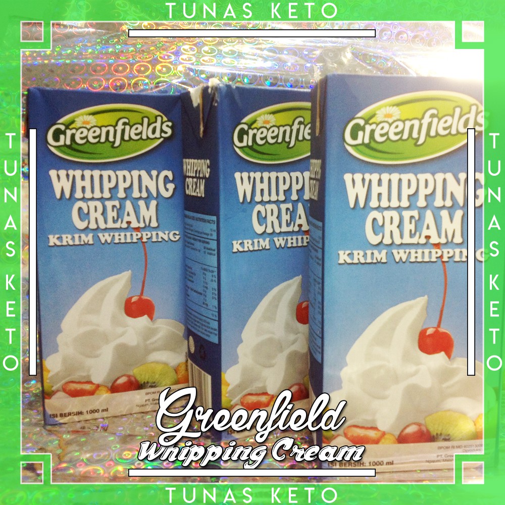 Jual Greenfields Whipping Cream 1 Liter | Shopee Indonesia