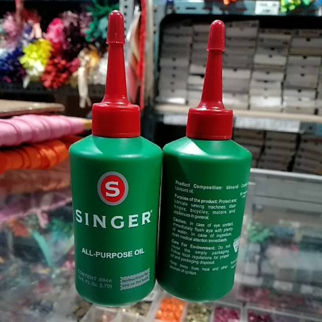 Jual Minyak pelumas singer kecil 80cc | Shopee Indonesia