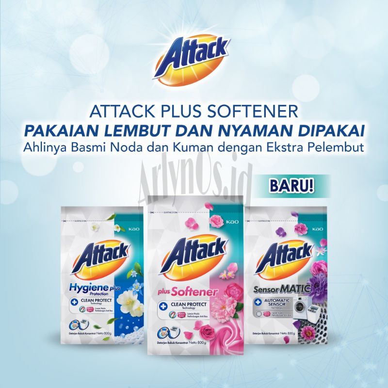 Jual Attack softener 750gr (kemasan baru) | Shopee Indonesia