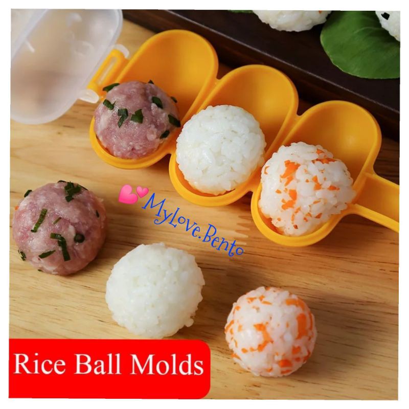 Jual Rice Ball Mold Alat Pembuat Bola Nasi Rice Ball Shaker Indonesia ...