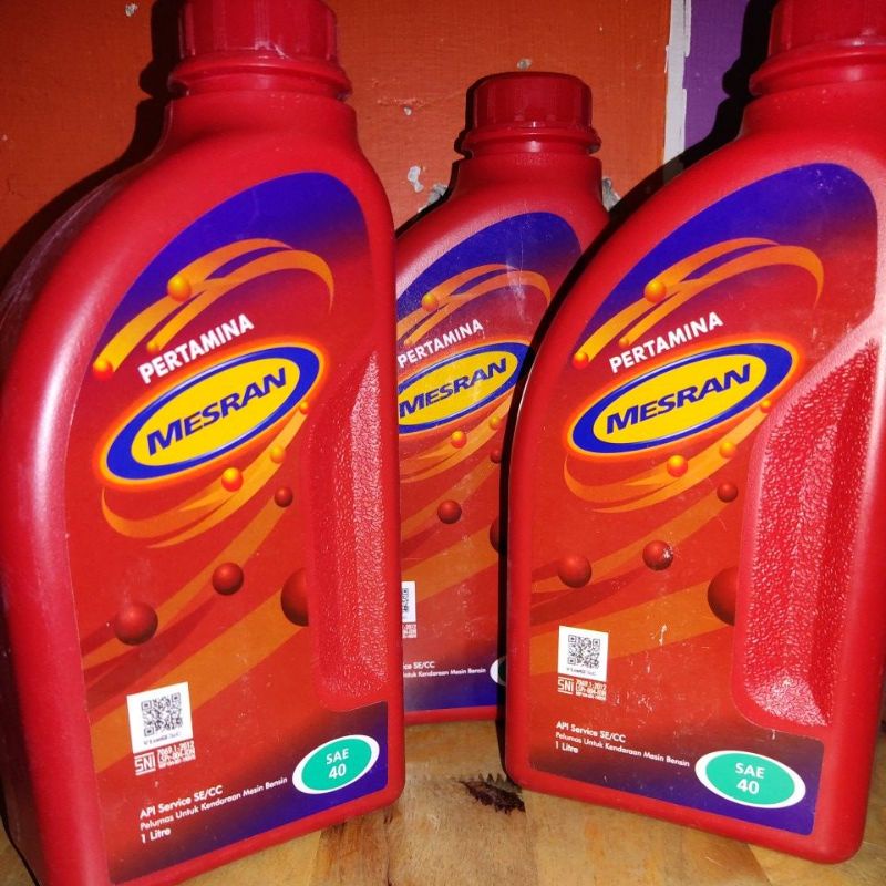 Jual OLI PERTAMINA MESRAN SAE 40 1L-OLI MOTOR | Shopee Indonesia