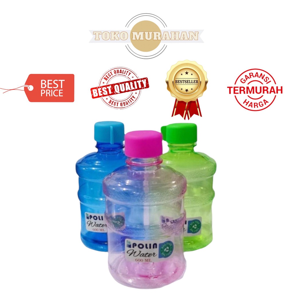 Jual BOTOL GALON WARNA 600ML | Shopee Indonesia