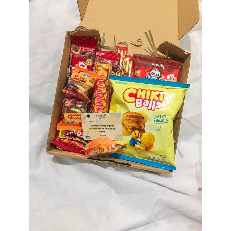 Jual Snack Box Medium/ Hampers/ Gift box/ Hadiah | Shopee Indonesia