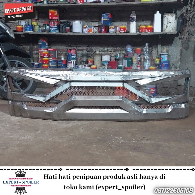 Jual Bemper Futura Model Sigra Mentahan Bahan Plat Besi | Shopee Indonesia