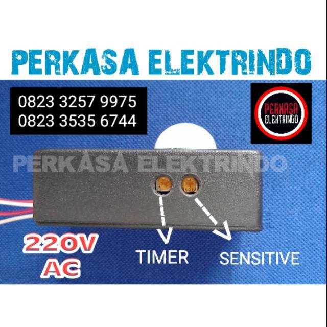 SENSOR GERAK motion detector OTOMATIS 220V AC | Shopee Indonesia