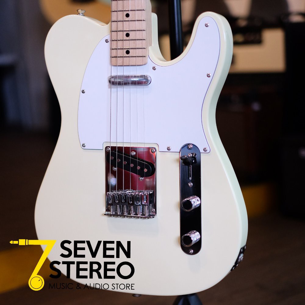 Jual RARE Squier By Fender Telecaster Affinity Series Cream | Shopee ...