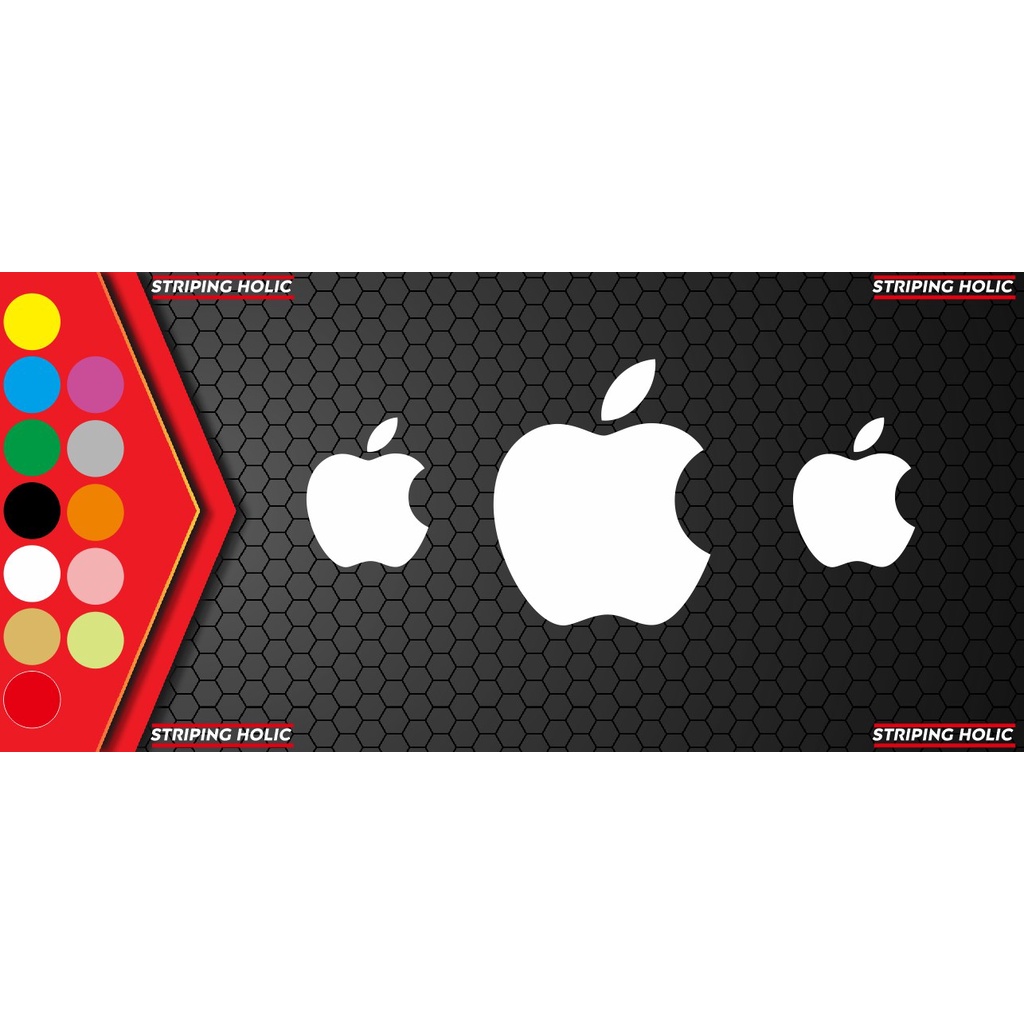 Jual STIKER LOGO APPLE CUTTING STICKER IPHONE MURAH | Shopee Indonesia