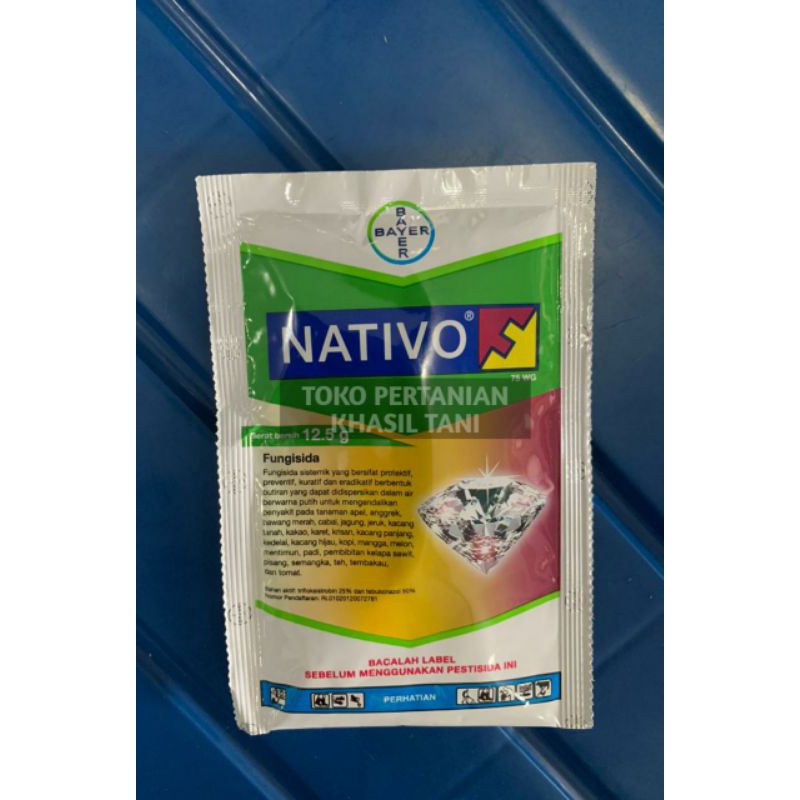Jual NATIVO 75 WG Fungisida Sistemik . Berat Bersih 12,5 g Produk Bayer ...