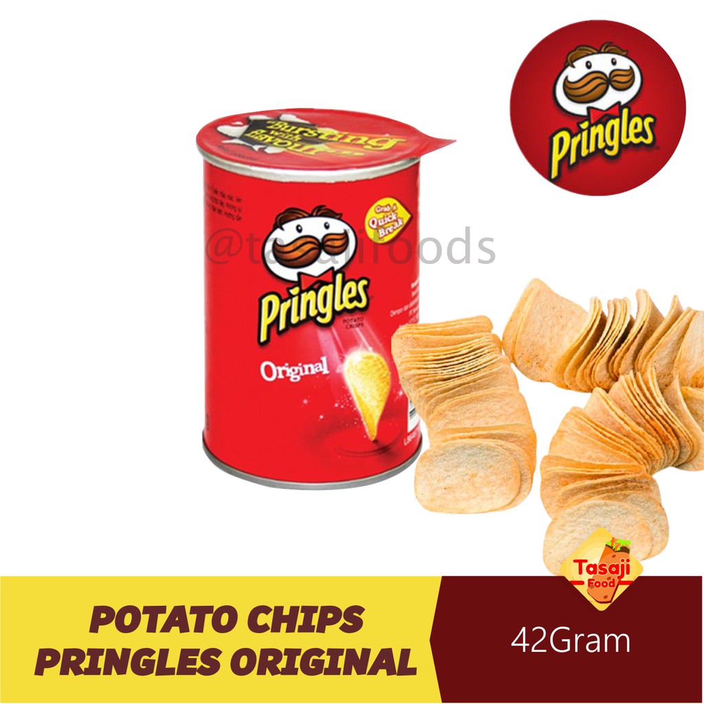 Jual Potato Chips Pringles Original 42 Gram | Shopee Indonesia