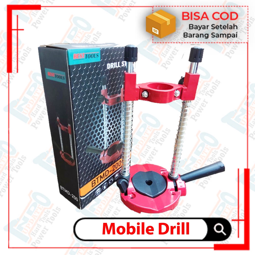Jual Dudukan Bor Fleksibel Mobile Drill Stand Dudukan Bor Dinamis Stand ...